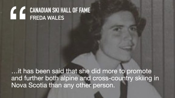 Freda Wales - Canadian Ski Hall of Fame and Museum